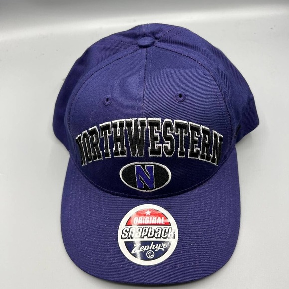 Zephyr | Accessories | Vintage Northwestern Hat Men Purple Zephyr Ncaa ...